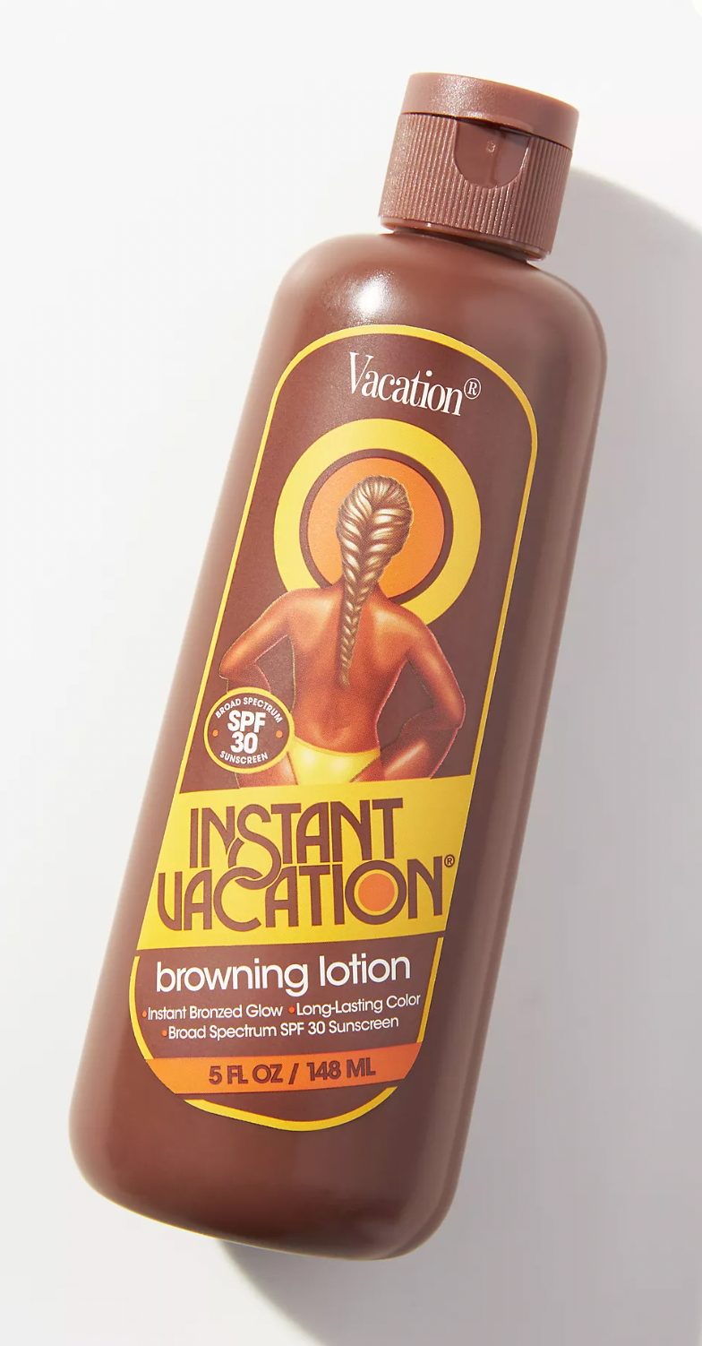 Vacation Instant Browning Lotion SPF 30 | SOFIE PAVITT SKINCARE STUDIO